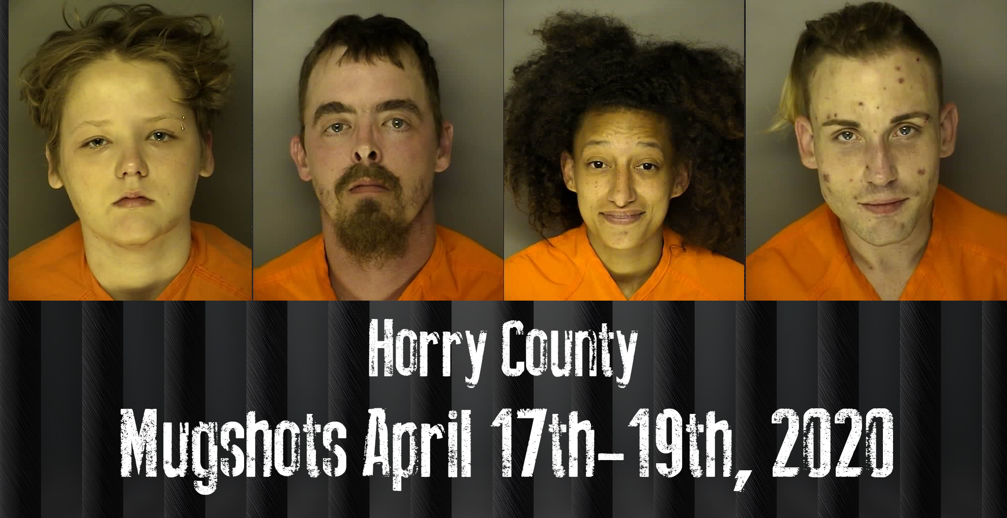 Mugshots April 17th - 19th, 2020 - WFXB
