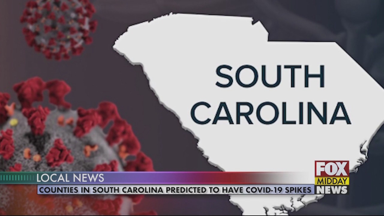 COVID-19 Spikes Predicted to Hit Several South Carolina Counties - WFXB