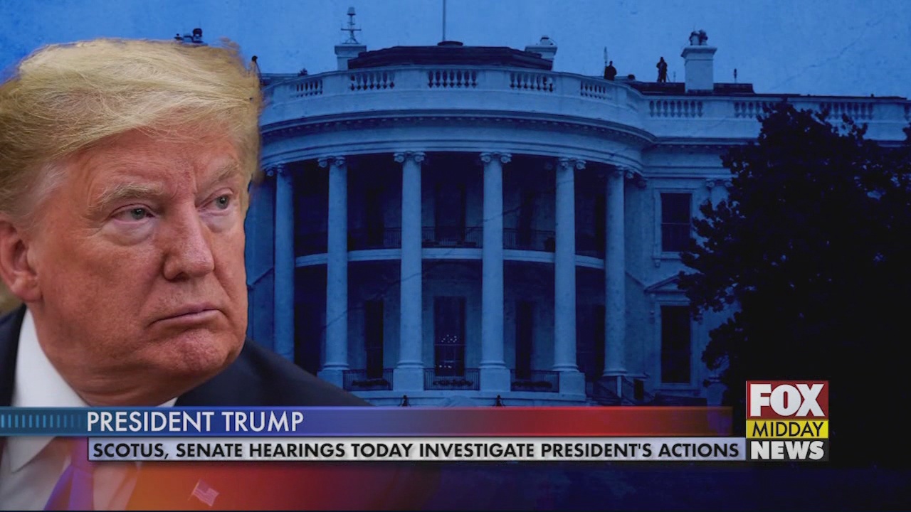 Supreme Court, Senate Hold Hearings Today Concerning President Trump - WFXB