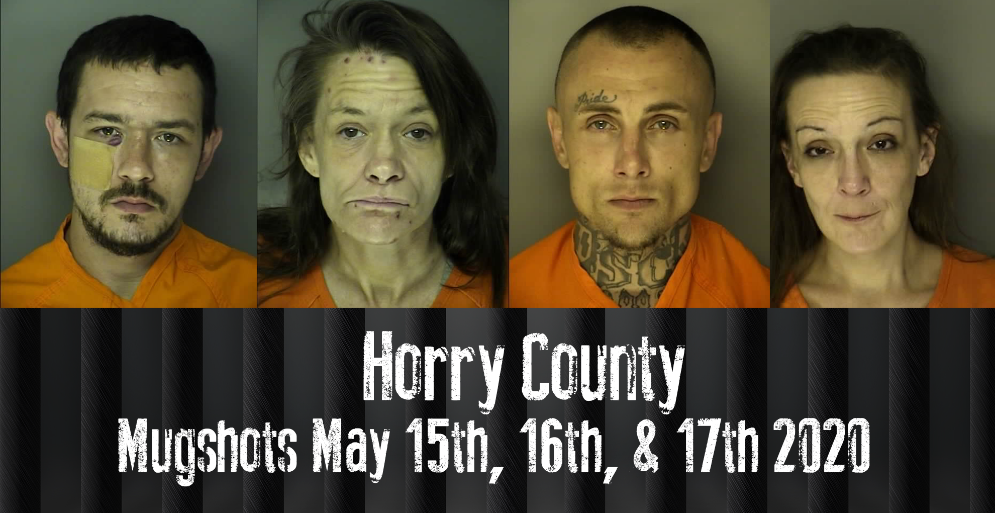 Mugshots May 15th, 16th, & 17th, 2020 - WFXB