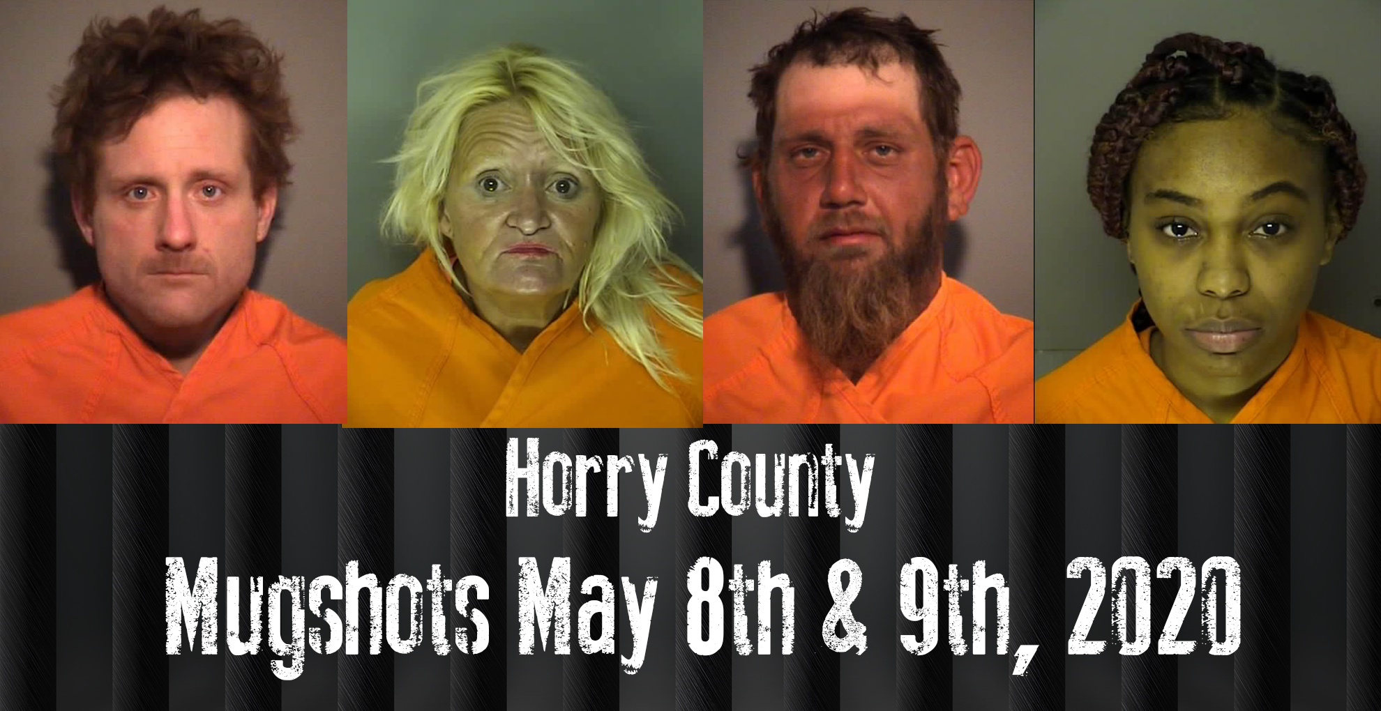Mugshots May 8th & 9th, 2020 - WFXB