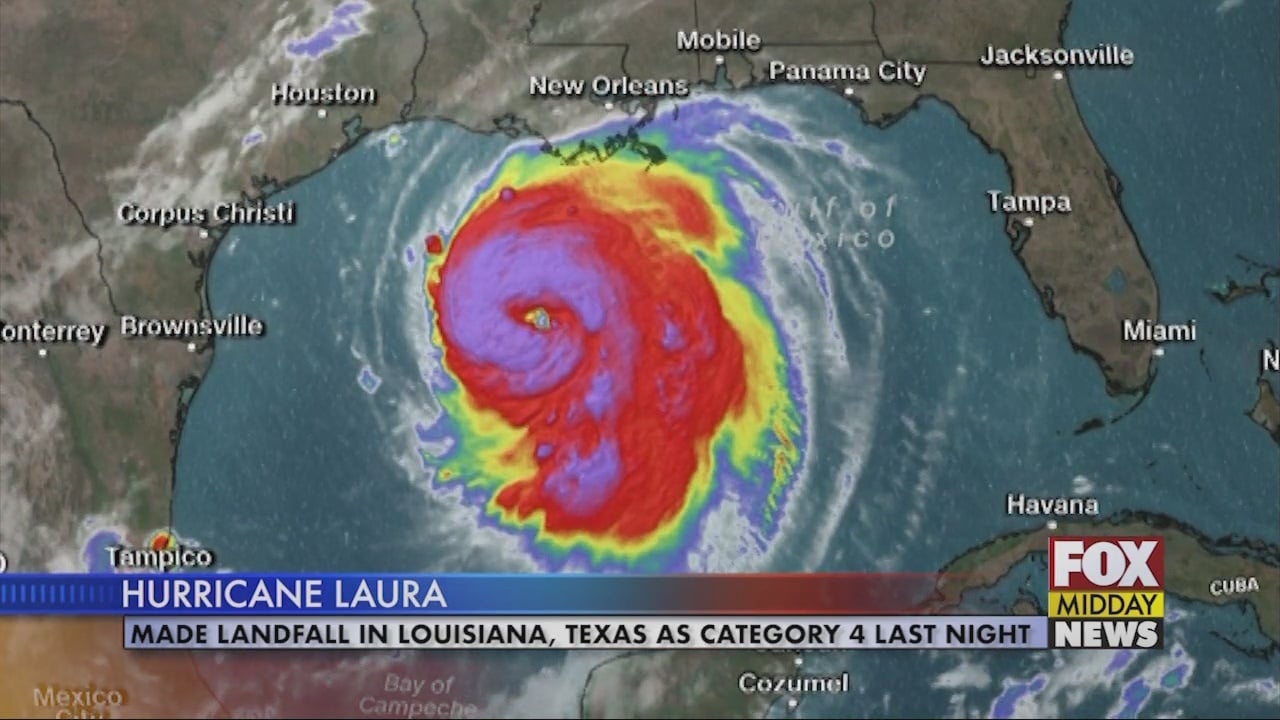 Hurricane Laura Makes Landfall in Louisiana as Powerful Category 4 ...