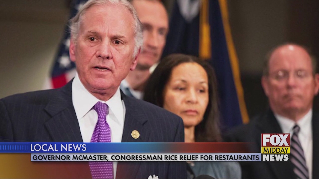 Governor McMaster, Congressman Tom Rice Aim to Help State's Restaurant ...
