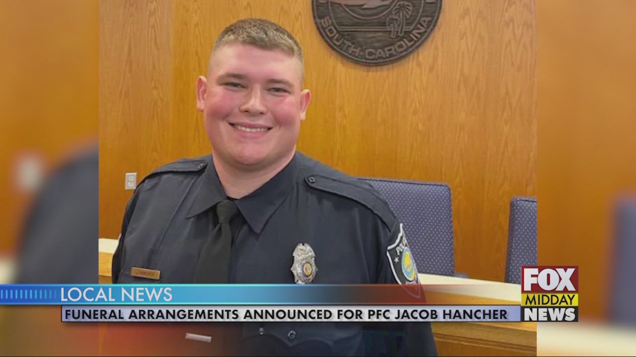 Funeral Arrangements Announced for PFC Jacob Hancher - WFXB