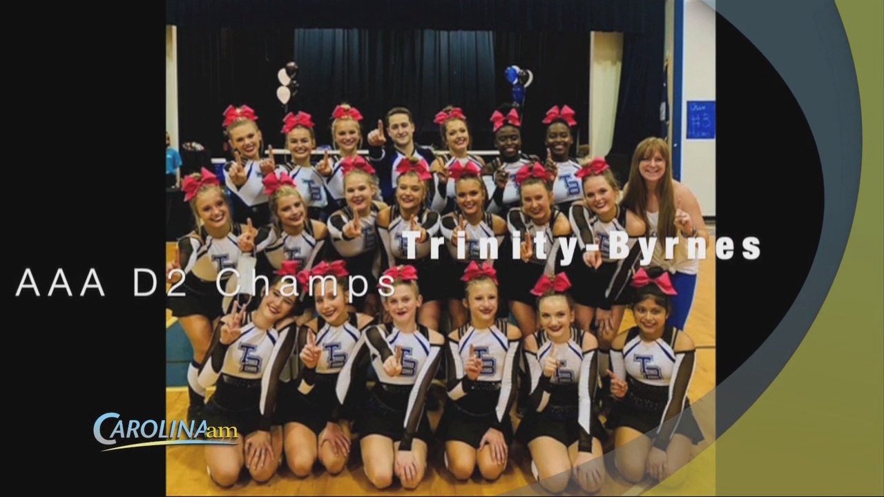 Congrats Trinity-Byrnes Cheerleaders - WFXB