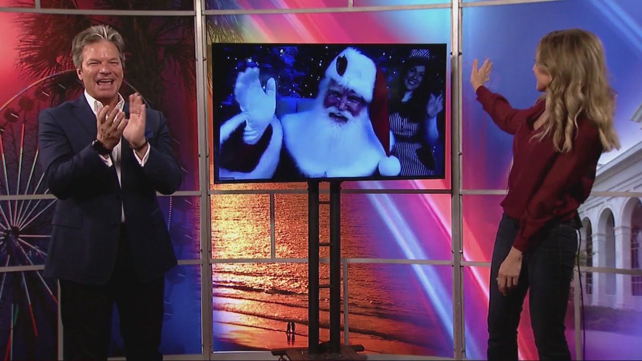 Santa Live on Carolina AM - WFXB