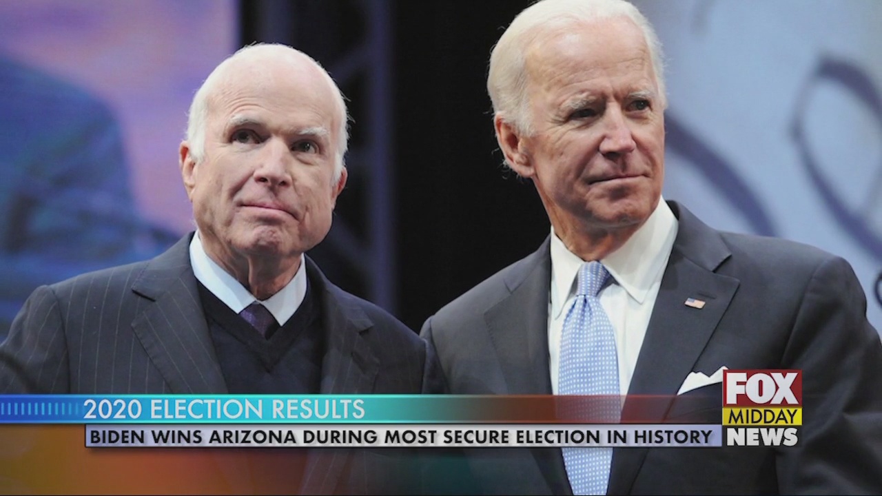 President-Elect Joe Biden Becomes Projected Winner of Arizona - WFXB