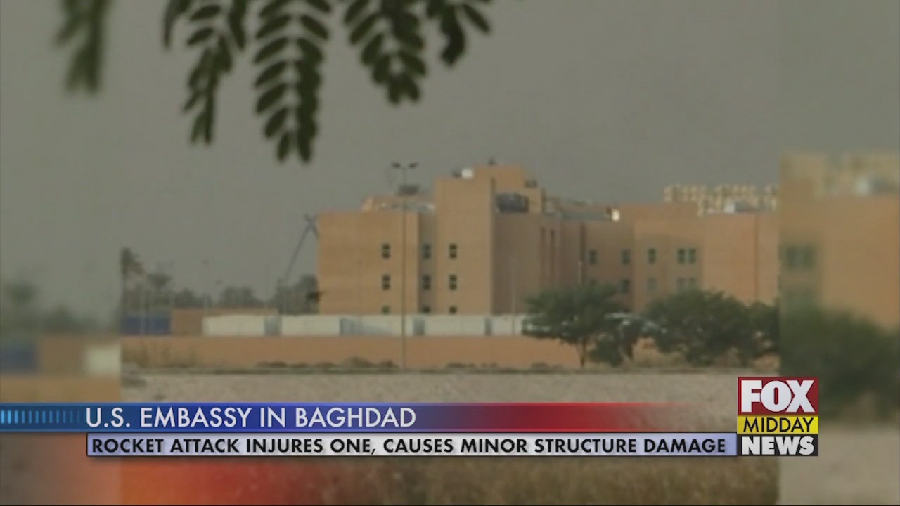 U.S. Embassy in Baghdad Targeted in Rocket Attack Over Weekend - WFXB