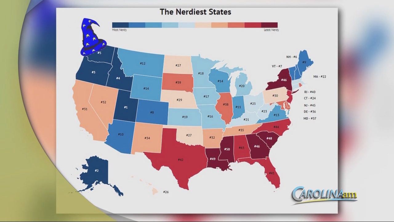 Study Ranks States' Nerdiness Based on Star Wars Fans - WFXB