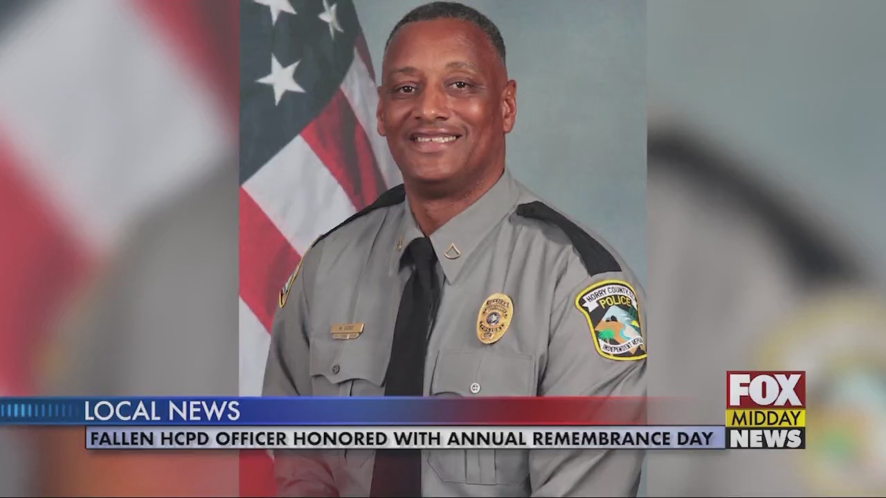 Jan. 12th Declared "Gore's Day" in Honor of Fallen HCPD Officer - WFXB