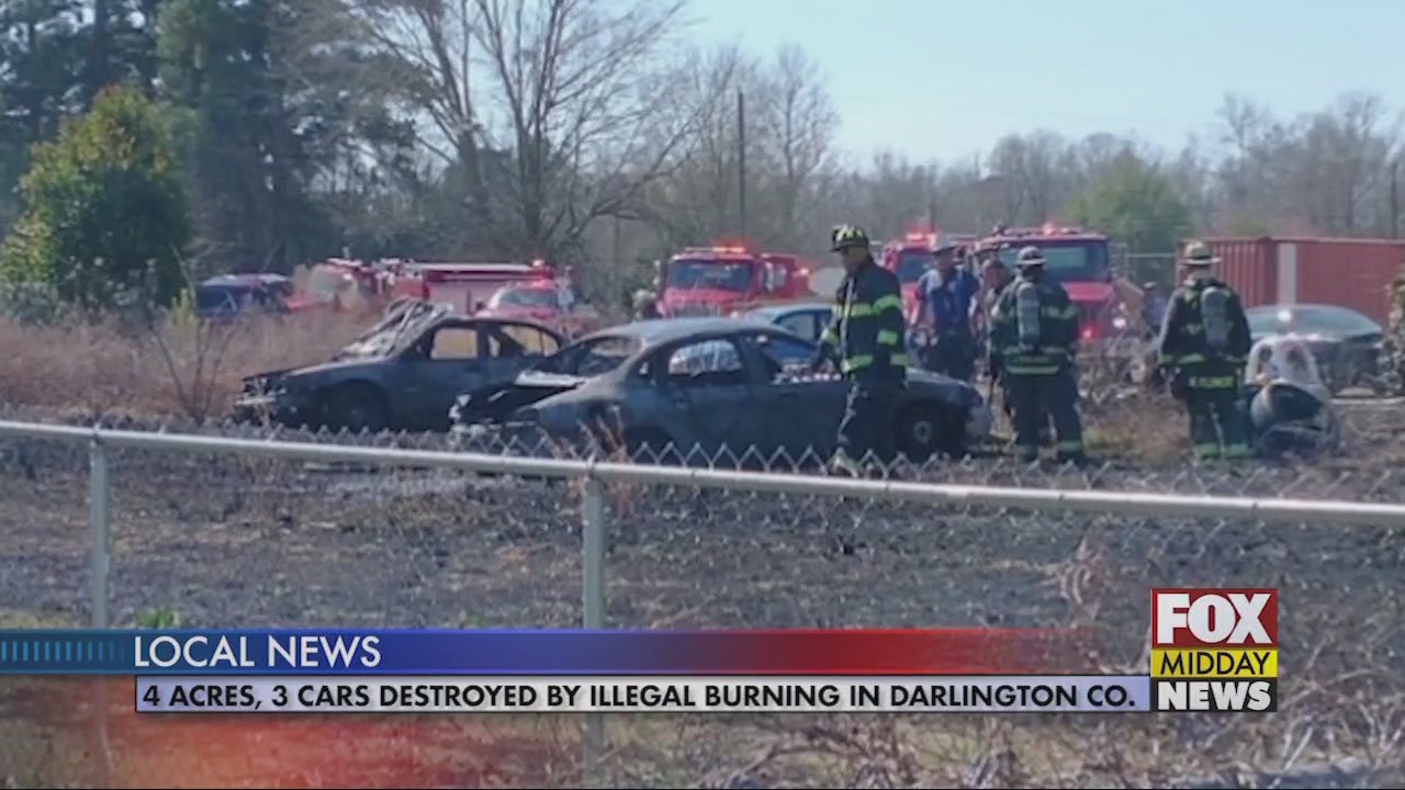 Illegal Burning Incident in Darlington Co. Leads to Destruction of 5 ...