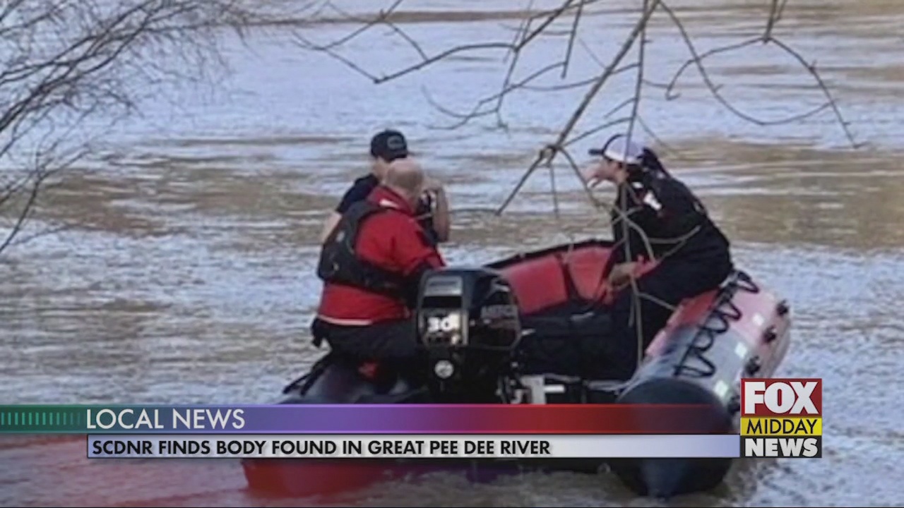 SCDNR Recovers Body From The Great Pee Dee River - WFXB