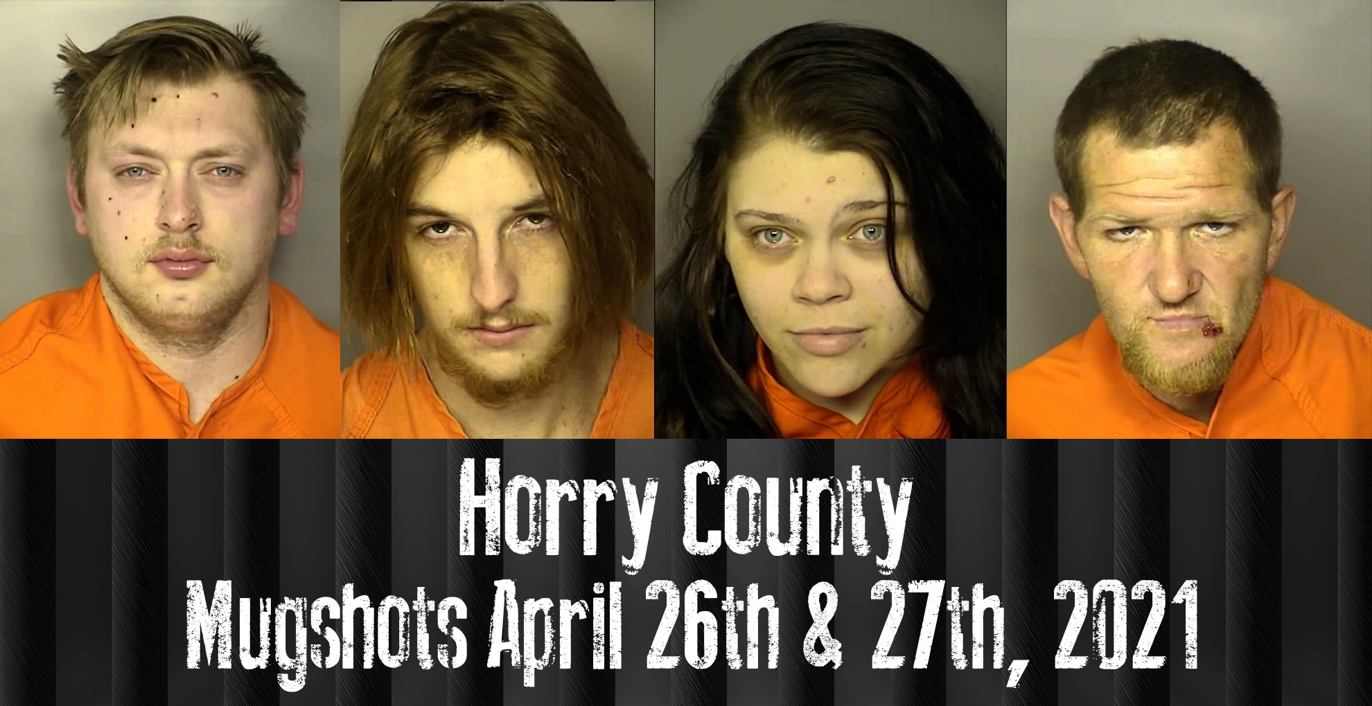 Mugshots April 26th & 27th, 2021 - WFXB