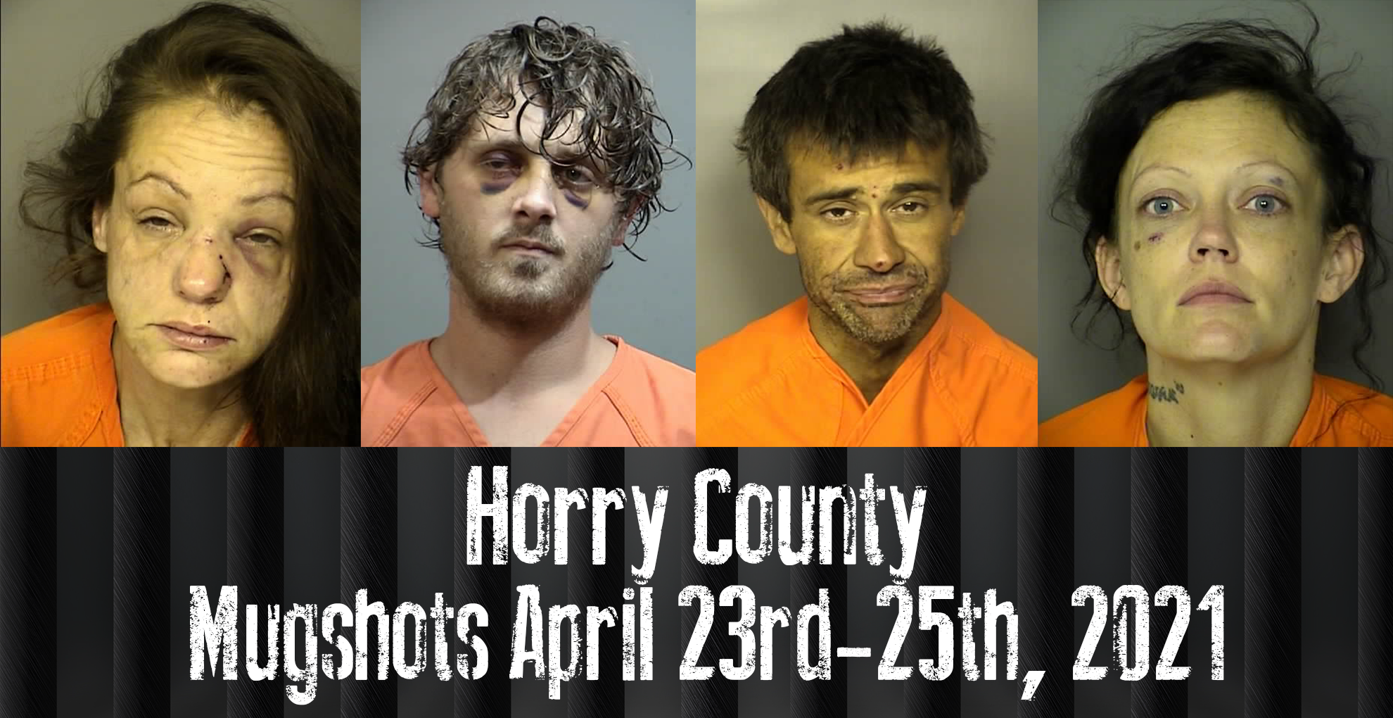 Mugshots April 23rd - 25th, 2021 - WFXB