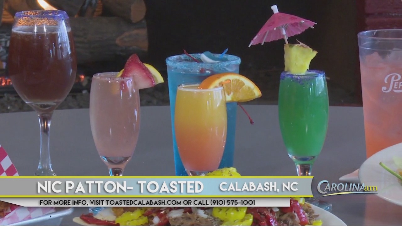 Drinks and Entrees to Suit Your Every Mood...at Toasted in Calabash! - WFXB