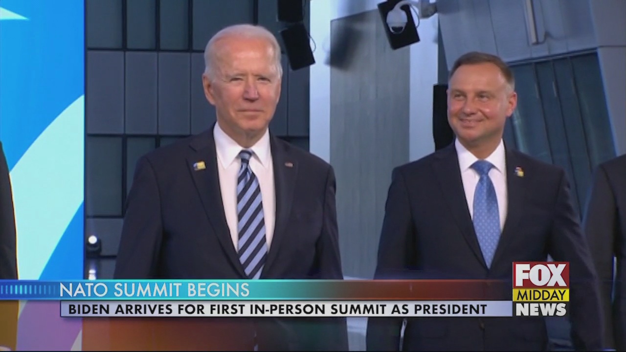 Biden Among Several Leaders in Attendance at 2021 NATO Summit - WFXB