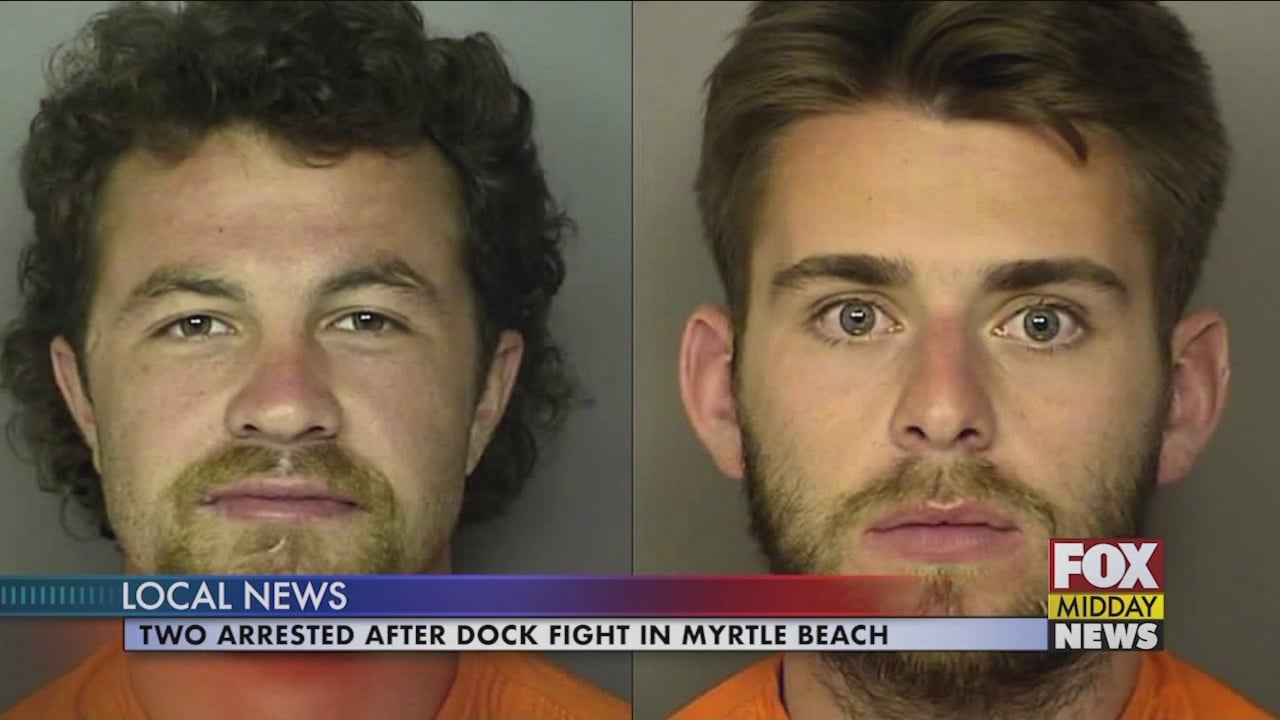 Police Arrest 2 People After Fight On A Dock In Myrtle Beach - WFXB