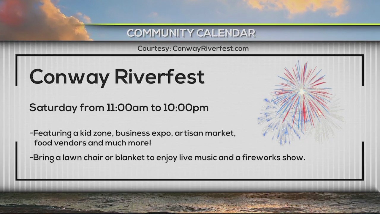 Grand Strand Weekend Community Calendar - WFXB