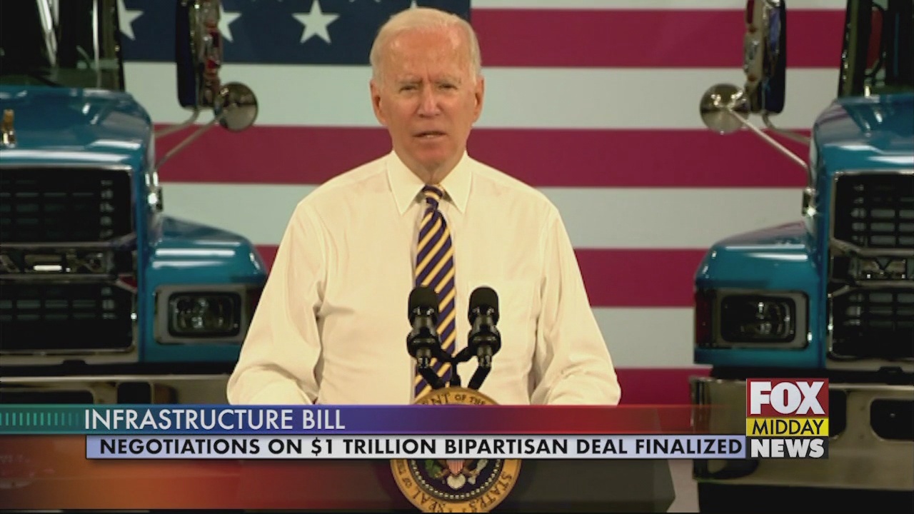 Negotiations on $1 Trillion Infrastructure Deal Finalized - WFXB