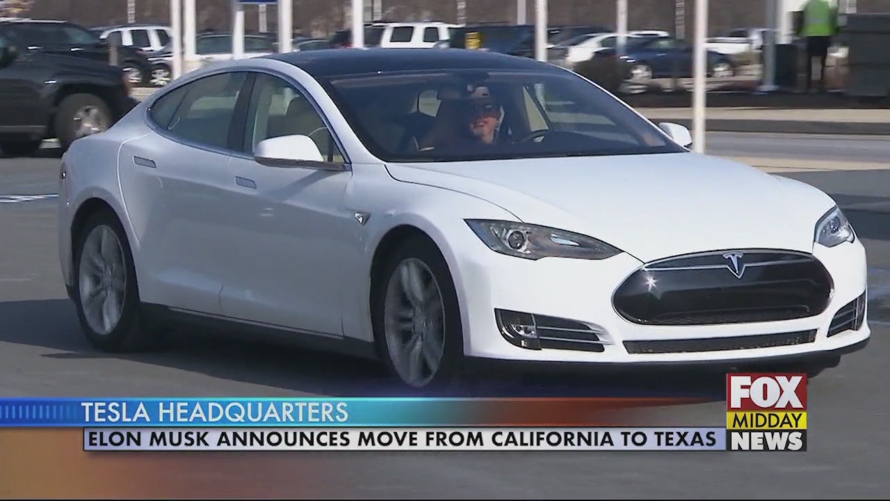 Tesla Headquarters Moving From California to Austin Texas - WFXB