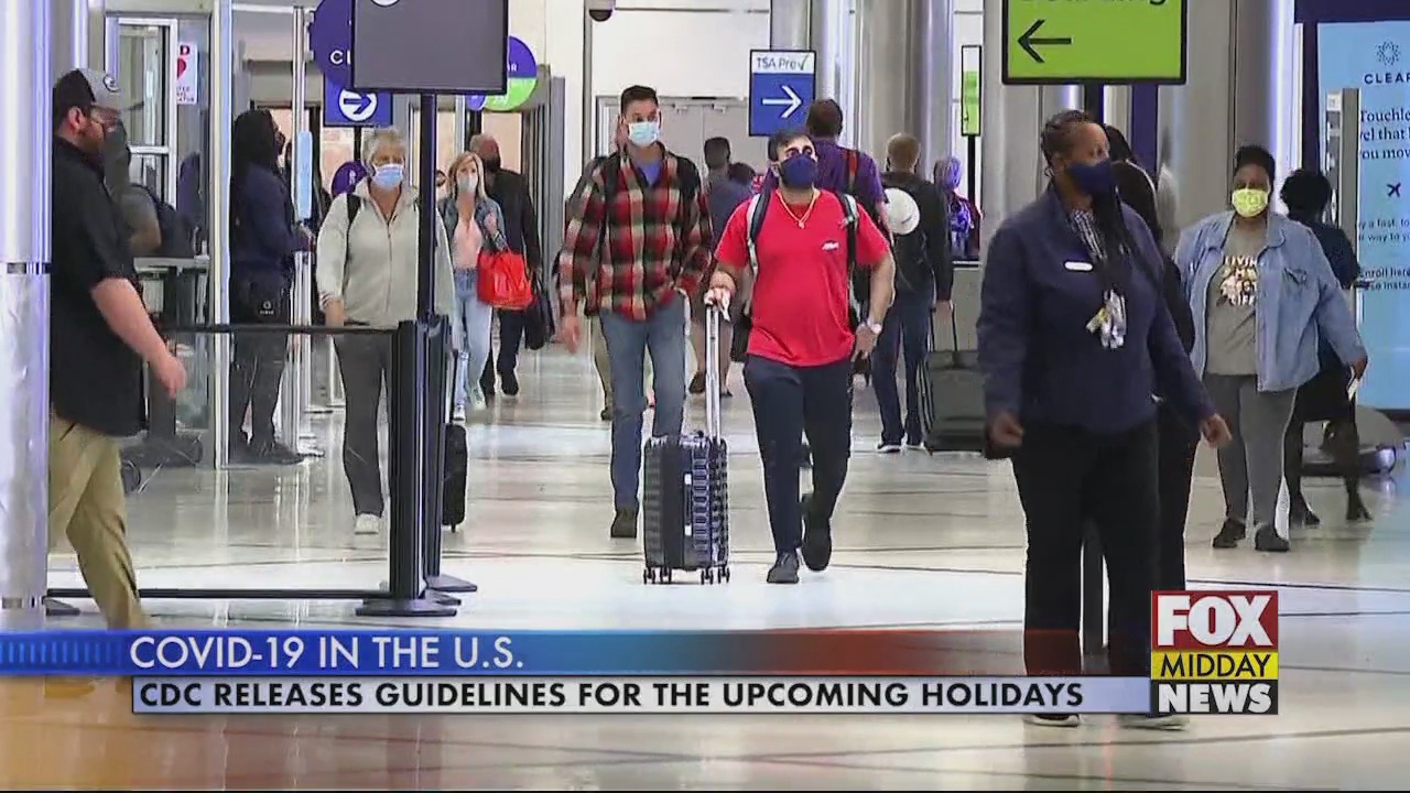 CDC Releases Guidelines For Upcoming Holidays - WFXB