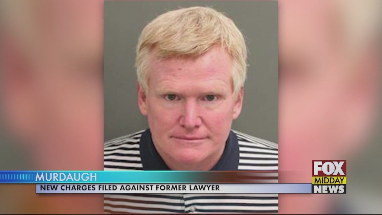 New Charges Filed Against Former South Carolina Lawyer Alex Murdaugh - WFXB