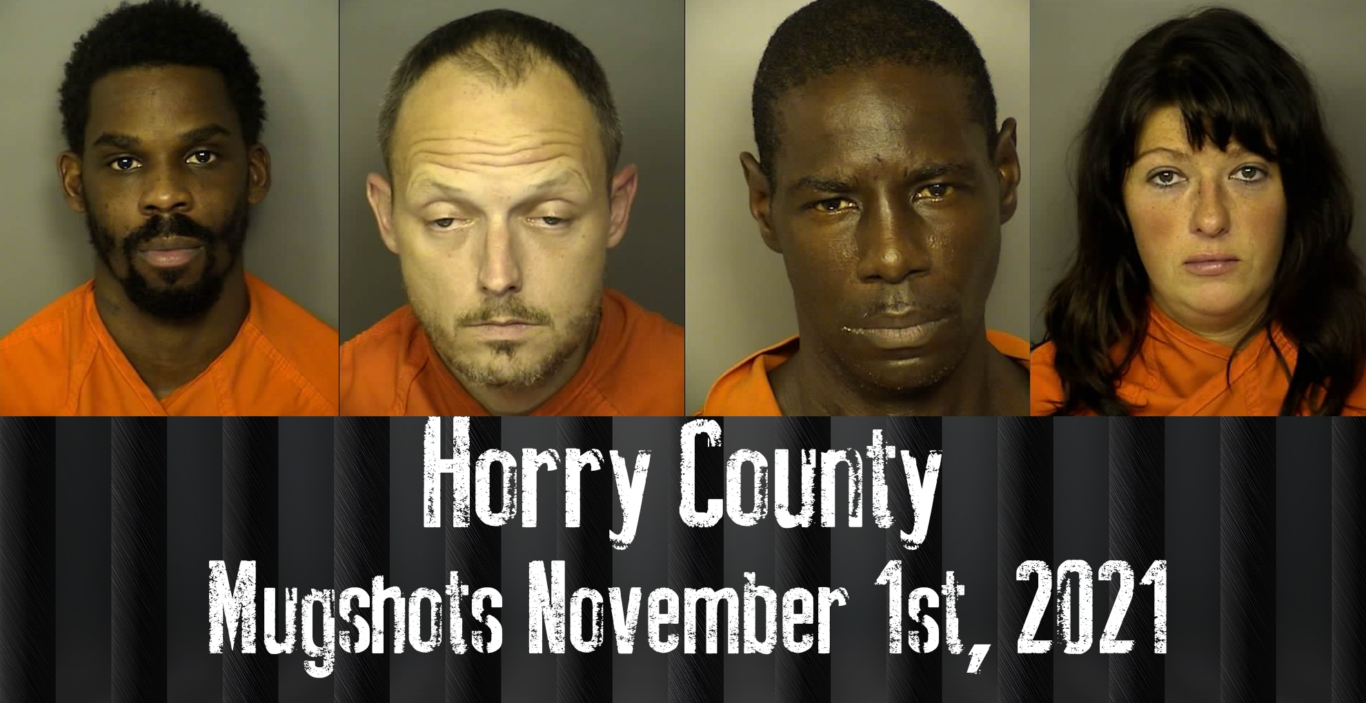 Horry County Mugshots November 1st, 2021 - WFXB