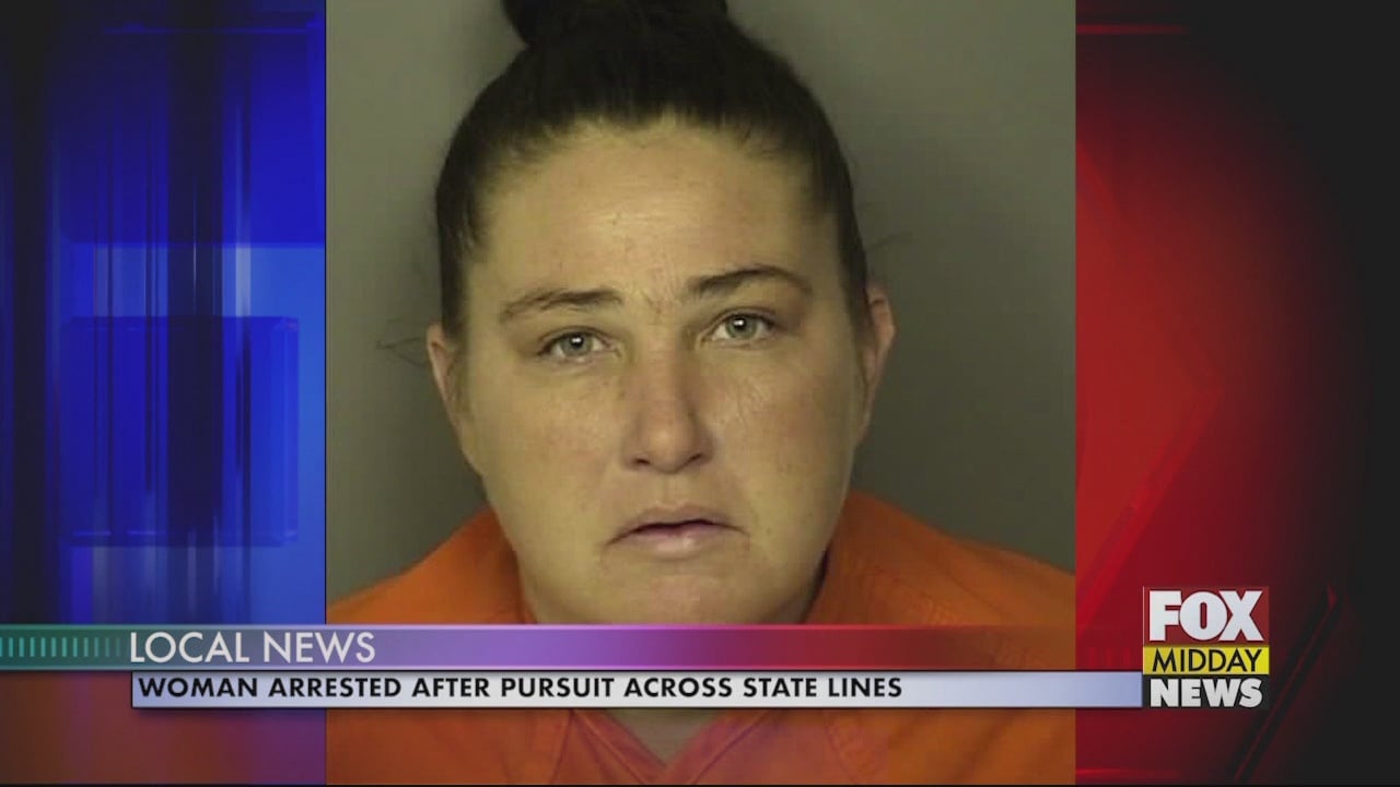 Woman Arrested After Pursuit Across State Lines - WFXB