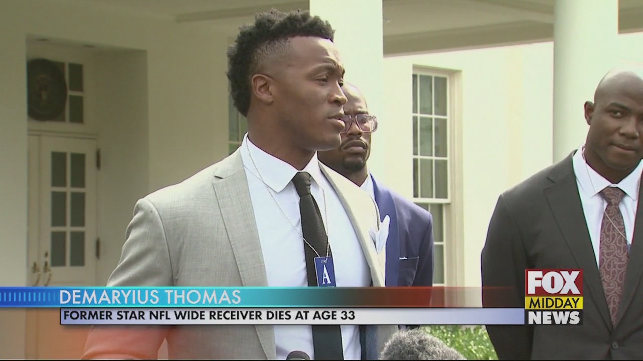 NFL Star Wide Receiver Demaryius Thomas Dies At Age 33 - WFXB