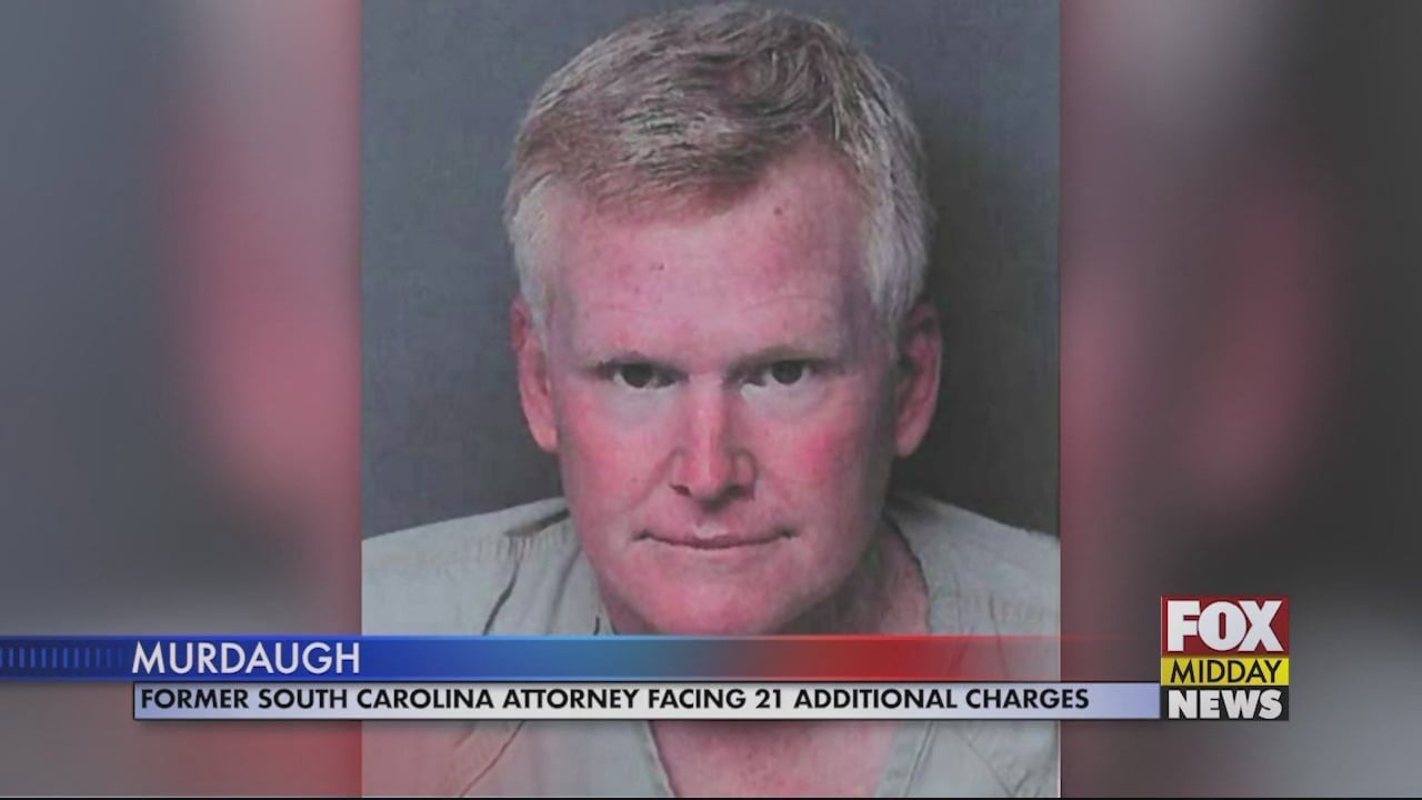 21 Additional Charges Filed Against Former SC Attorney Alex Murdaugh - WFXB
