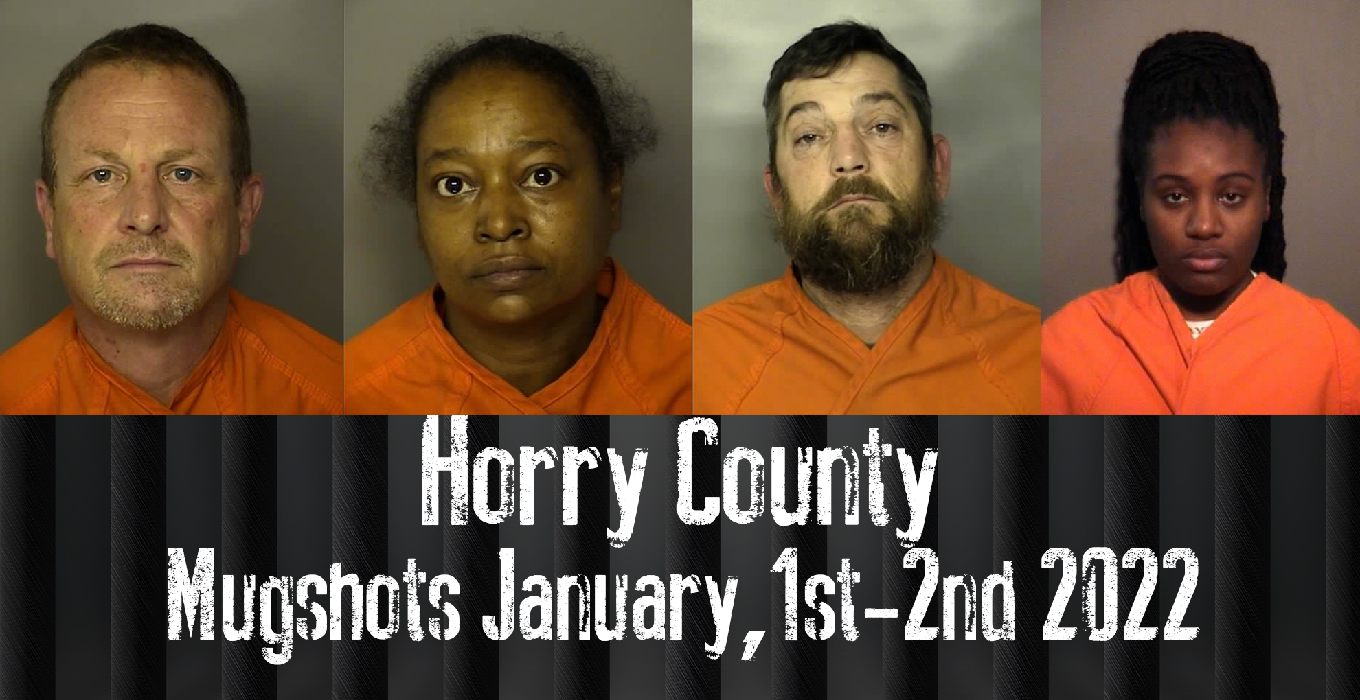 Horry County Mugshots January 1st-2nd, 2022 - WFXB