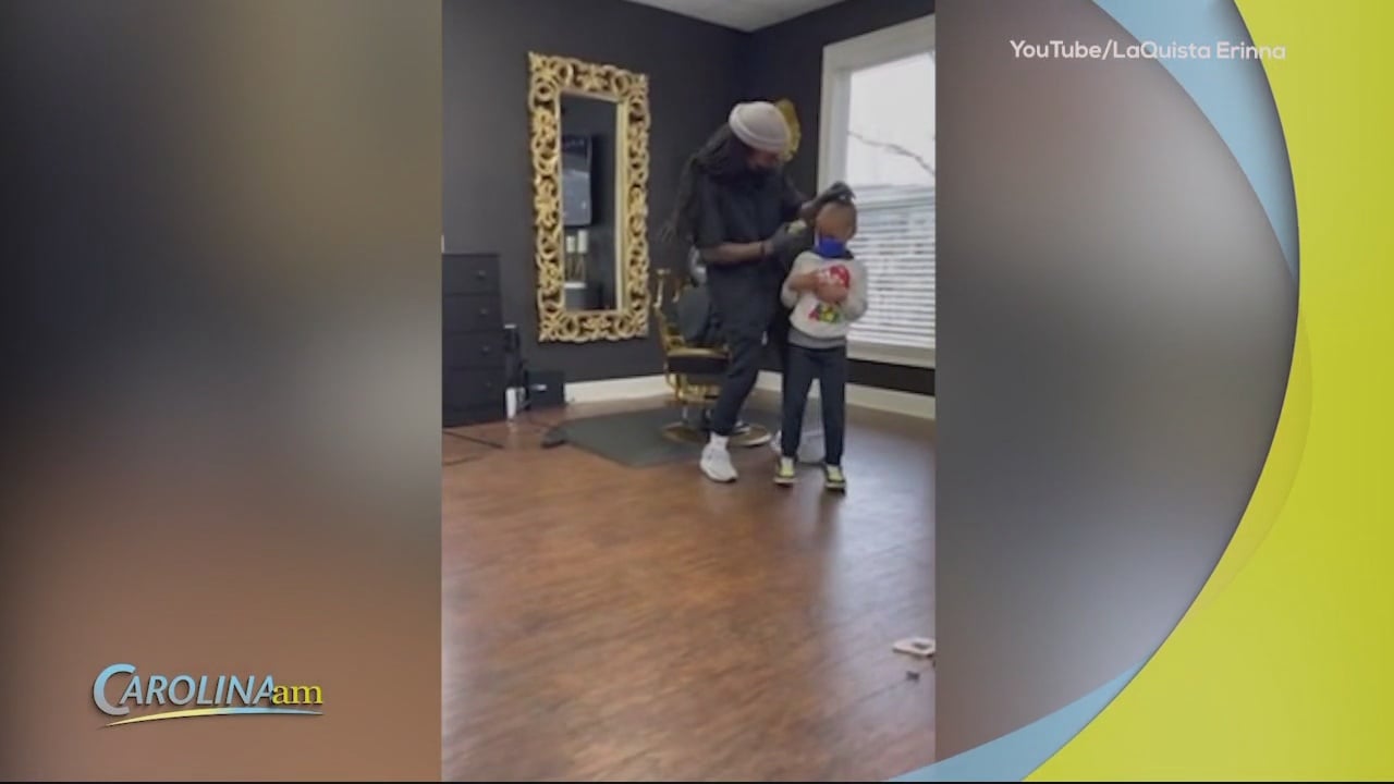 Hair Stylists Makes Game Out of Getting Hair Cut for Autistic Child - WFXB