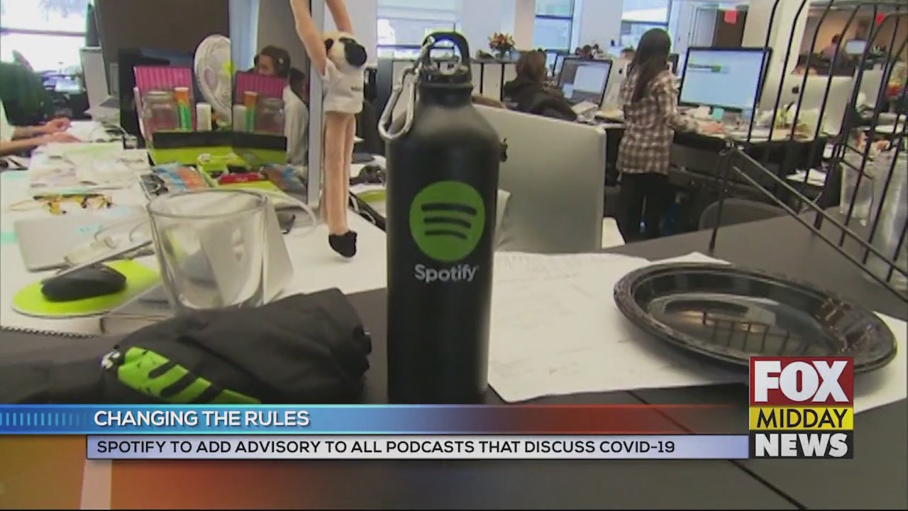 Spotify to Add Content Advisory to Podcasts Involving Covid-19 ...