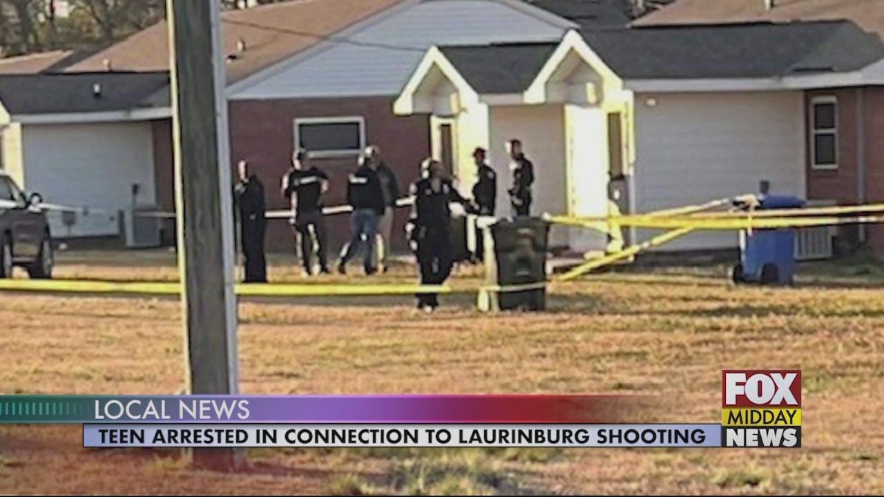 Teen Arrested in Connection to Laurinburg Shooting - WFXB