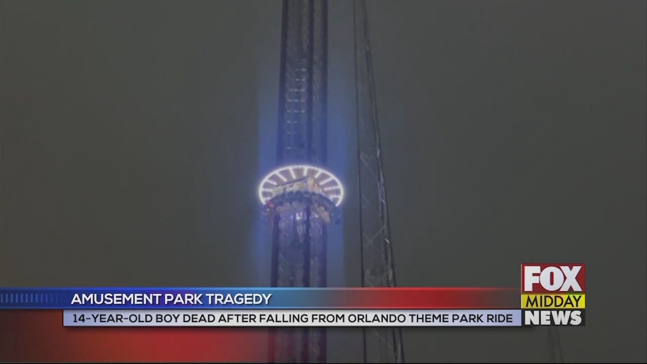 Teen Dies After Falling from Orlando Amusement Park Ride - WFXB