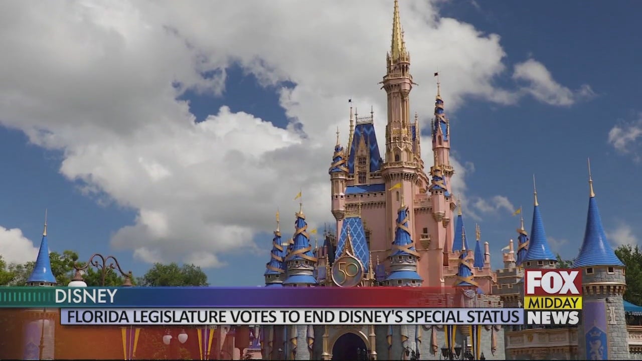 Florida Legislature Votes to End Disney's Special Status - WFXB