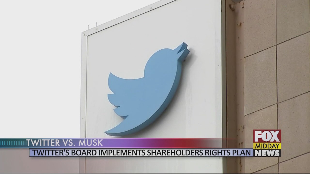 Twitter's Board Implements Shareholders Rights Plan - WFXB