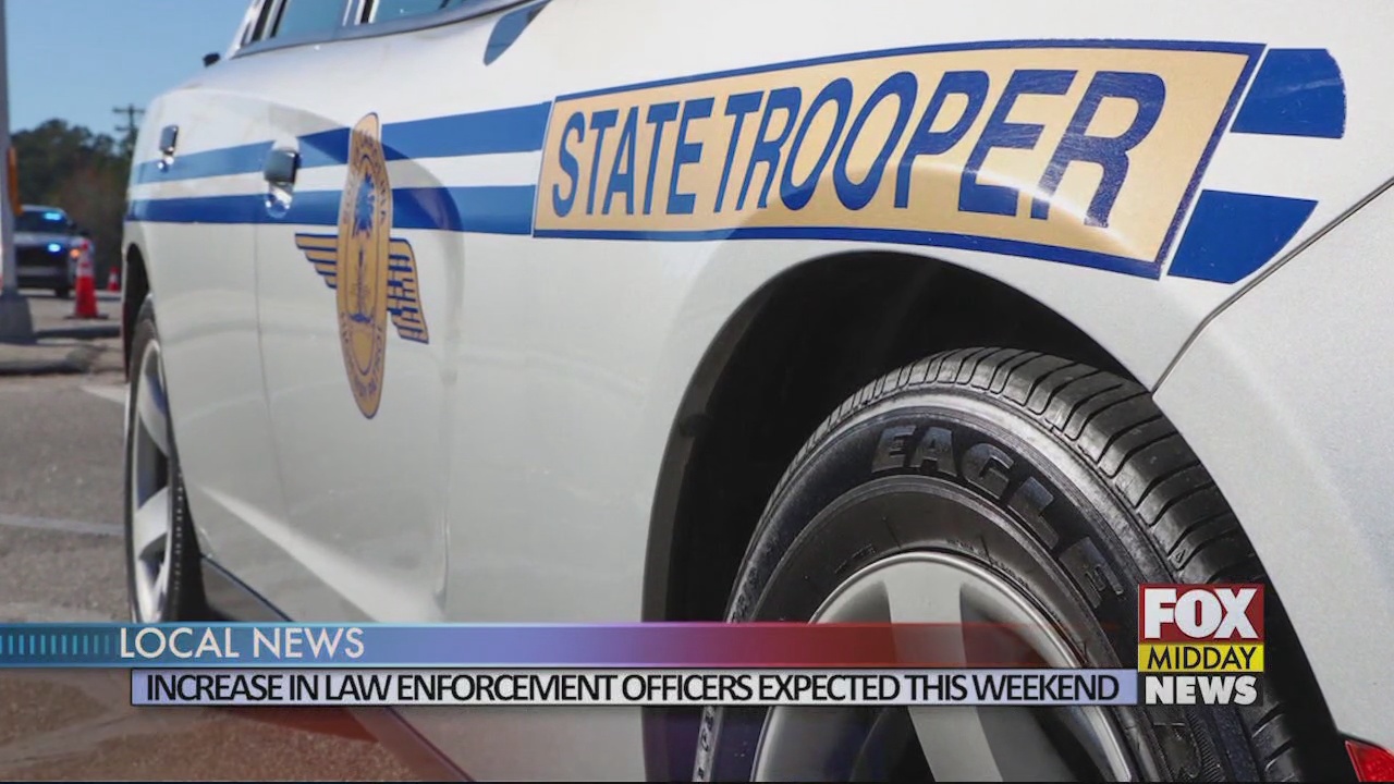 Increase in Law Enforcement Officers Expected This Weekend - WFXB