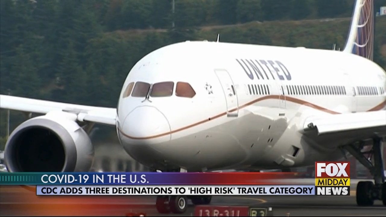 CDC Adds Three New Destinations to High Risk Travel Category Including ...