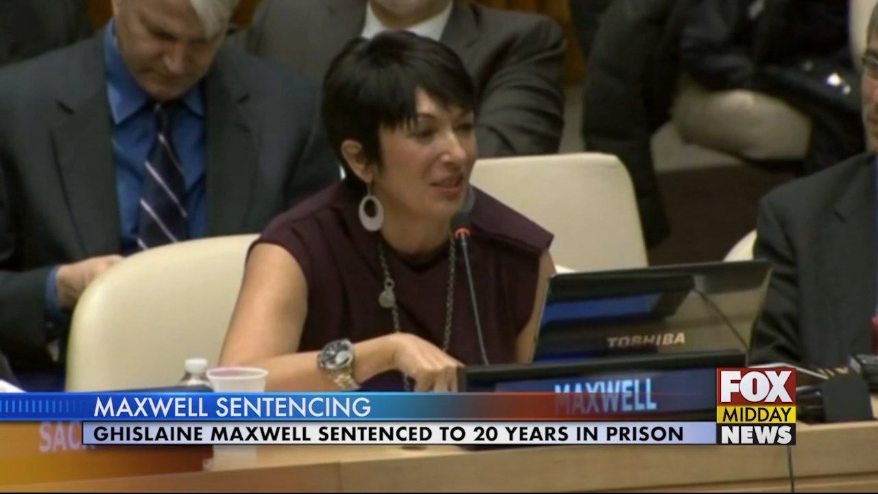 Ghislaine Maxwell Sentenced to 20 Years in Prison - WFXB
