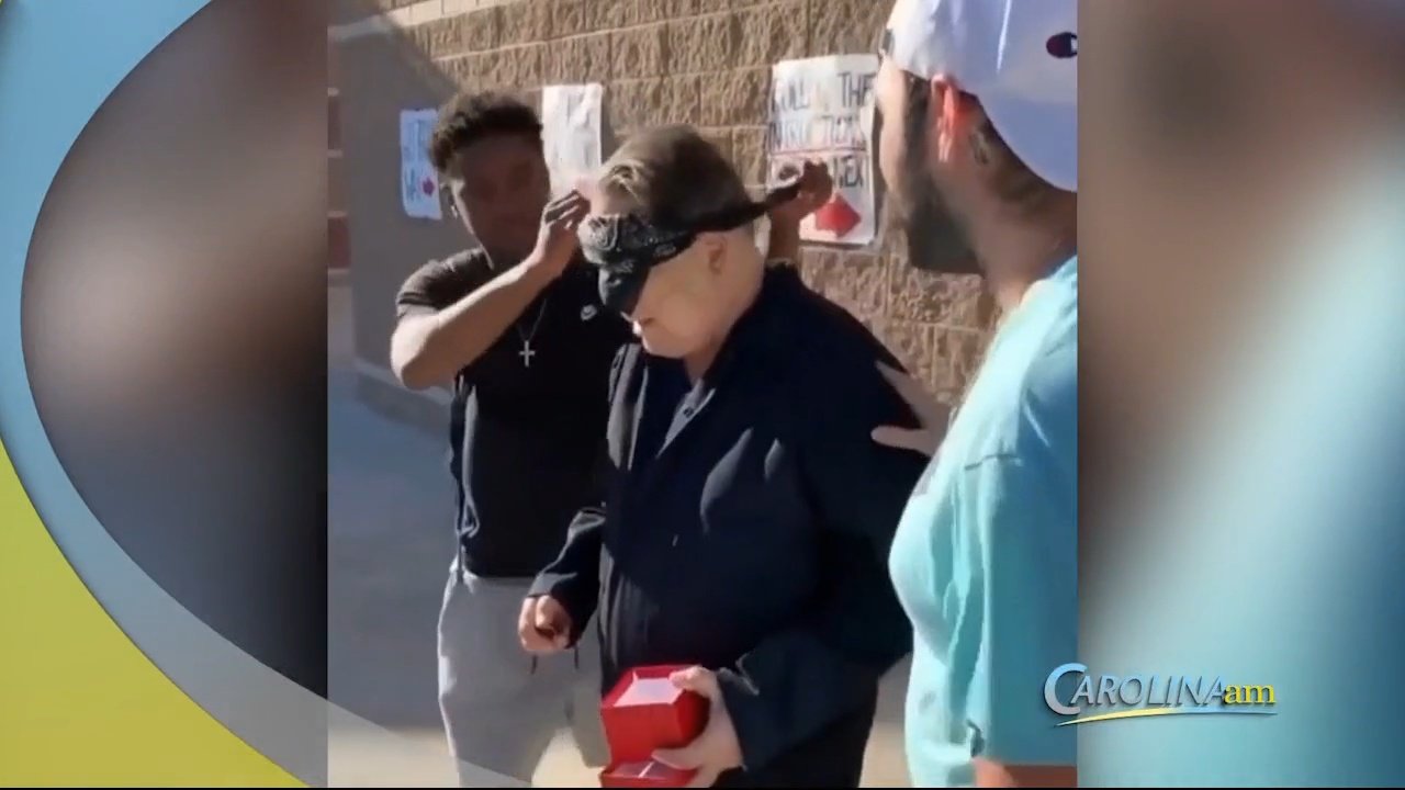 Graduating Seniors Surprise The School Janitor with a Truck - WFXB