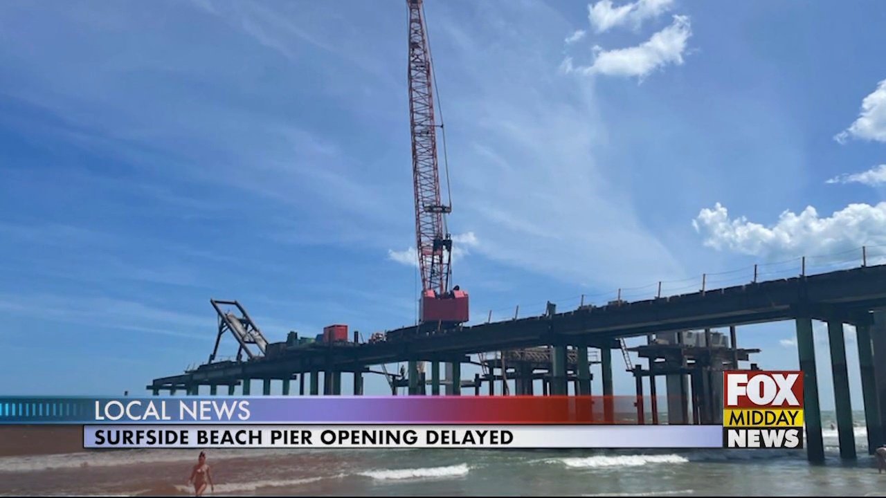 Surfside Beach Pier Construction Completion Date Pushed Back - WFXB