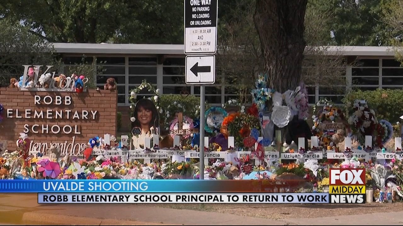 Robb Elementary School Principal to Return to Work - WFXB