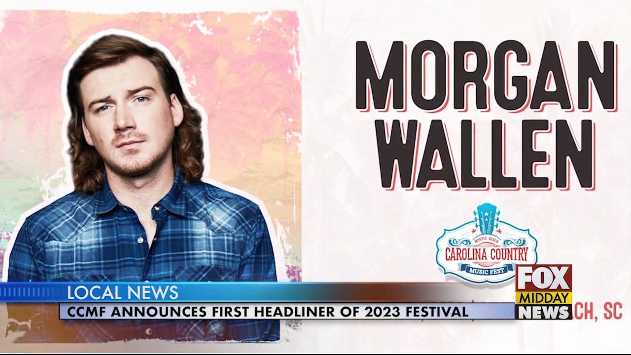 CCMF Announces Morgan Wallen as First Headliner of 2023 Festival - WFXB
