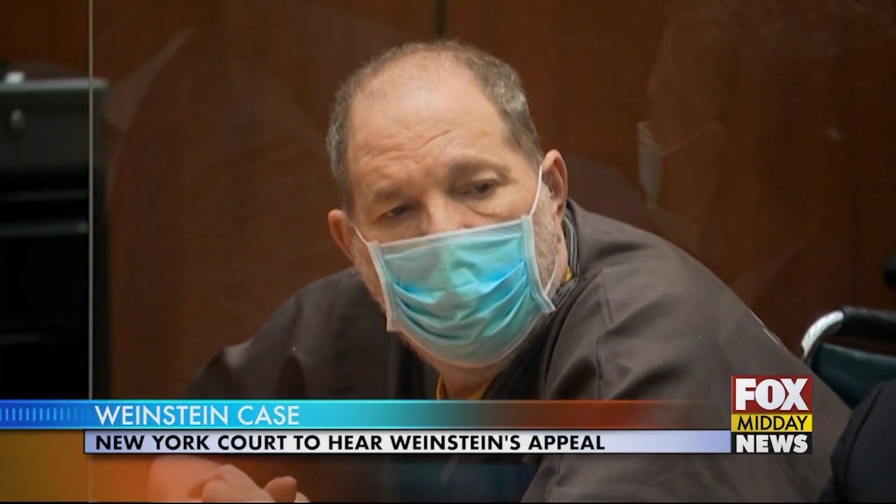 New York Court to Hear Weinstein's Appeal in 2020 Court Case - WFXB