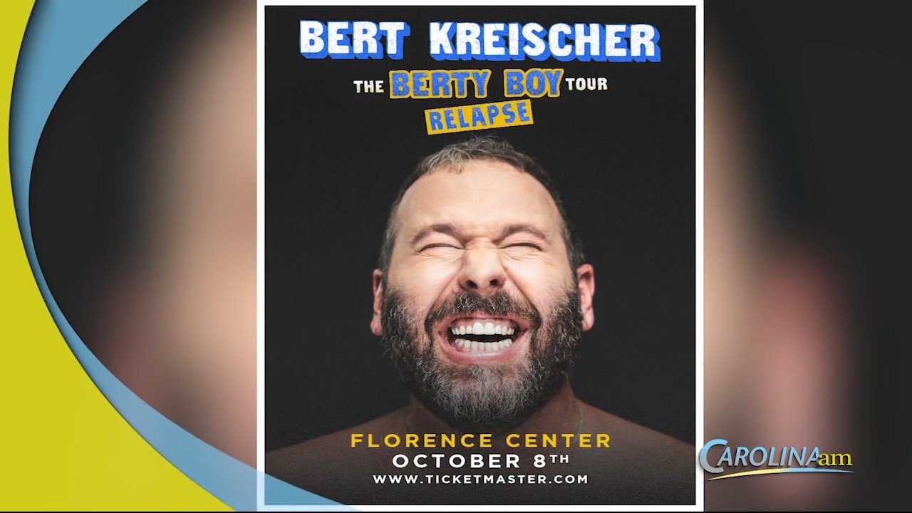 Comedian Bert Kreischer Coming to the Florence Center this October! - WFXB