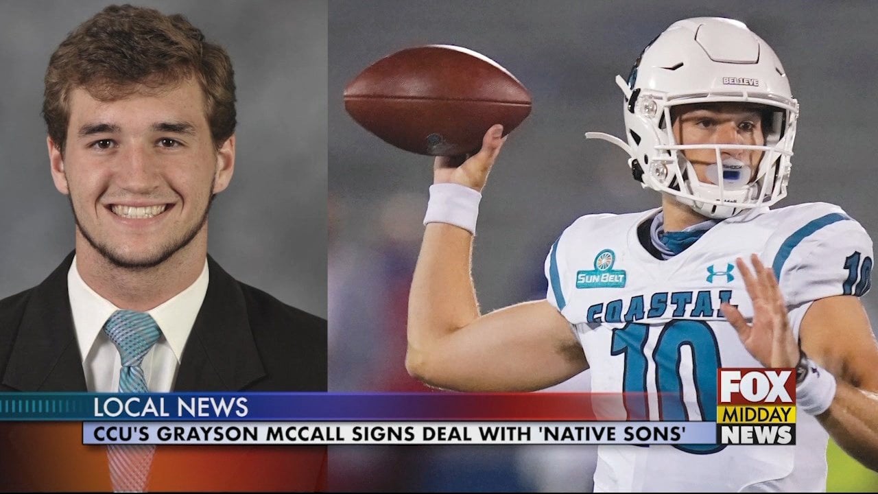 Coastal Carolina University Quarterback Signs Second NIL Deal - WFXB