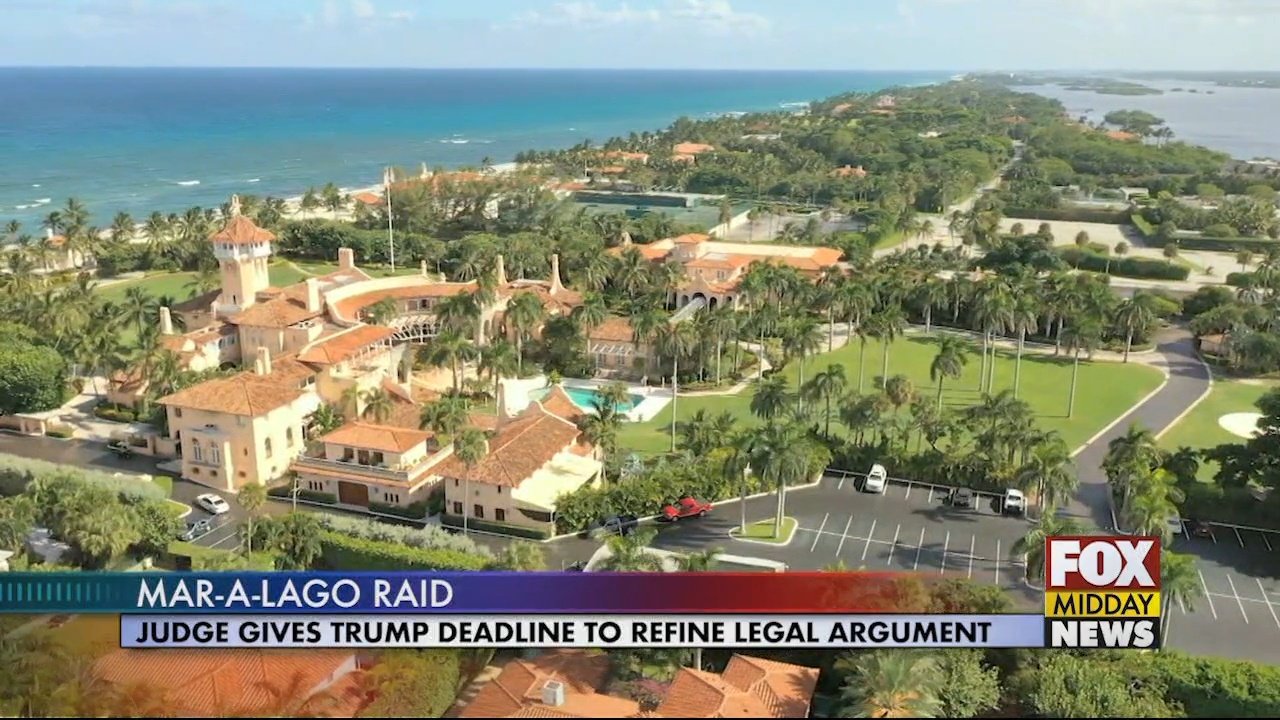 Judge Gives Former President Trump Deadline to Refine Legal Argument - WFXB Judge Gives Former President Trump Deadline to Refine Legal Argument - WFXB