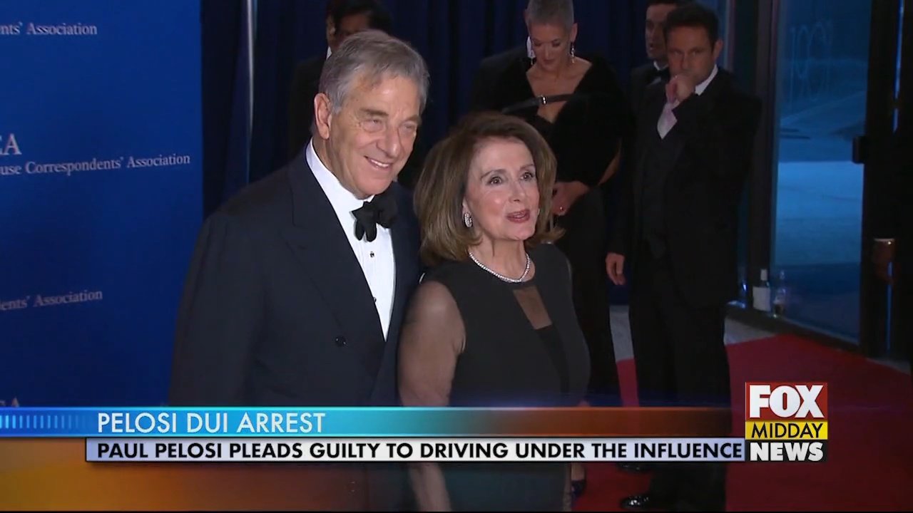 Paul Pelosi Pleads Guilty to Driving Under the Influence - WFXB