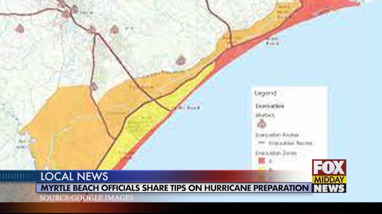 Myrtle Beach Officials Share Preparation Tips - WFXB